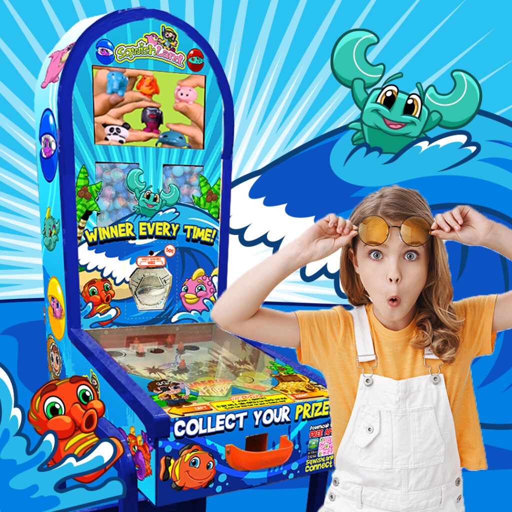 SqwishLand Flipper – 1″ Sea Edition – Brand Vending Products